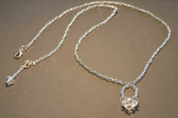 Crystallery :: Crystal Loop Necklace